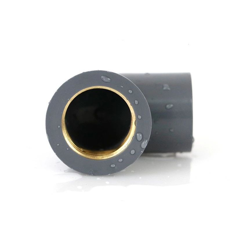 Brass/copper Threaded Plastic CPVC 90 Degree Elbow DN15