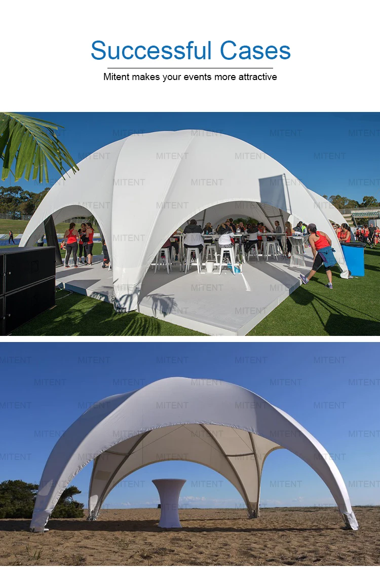 High Quality 6m 8m Hexagonal Arched Tent for Outdoor Sports Event ...