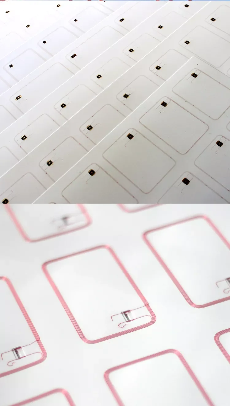 Frequency Inlay Prelam Sheet 13.56mhz For Dual Interface Chip Smart ...
