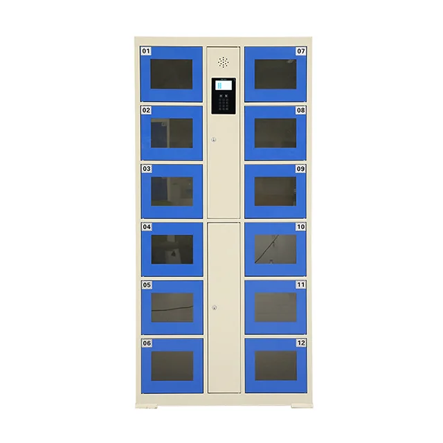 digital locker 12-door gym locker PIN digital code locker anti-theft ...