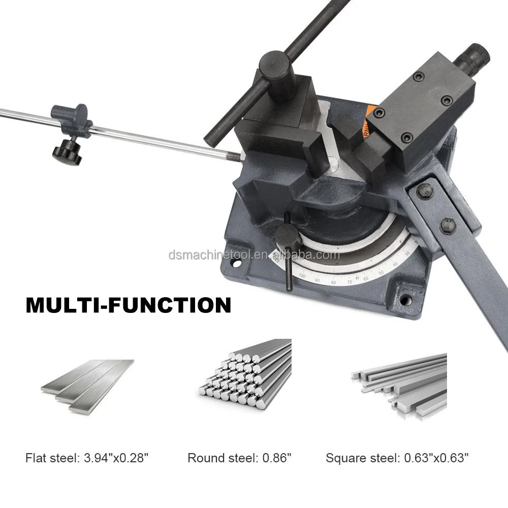 UB-100 Universal Bender - Versatile Manual Bar Bending Tool