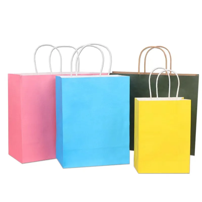 Custom Printed Luxury Gift Paper Bags - Perfect for Packaging
