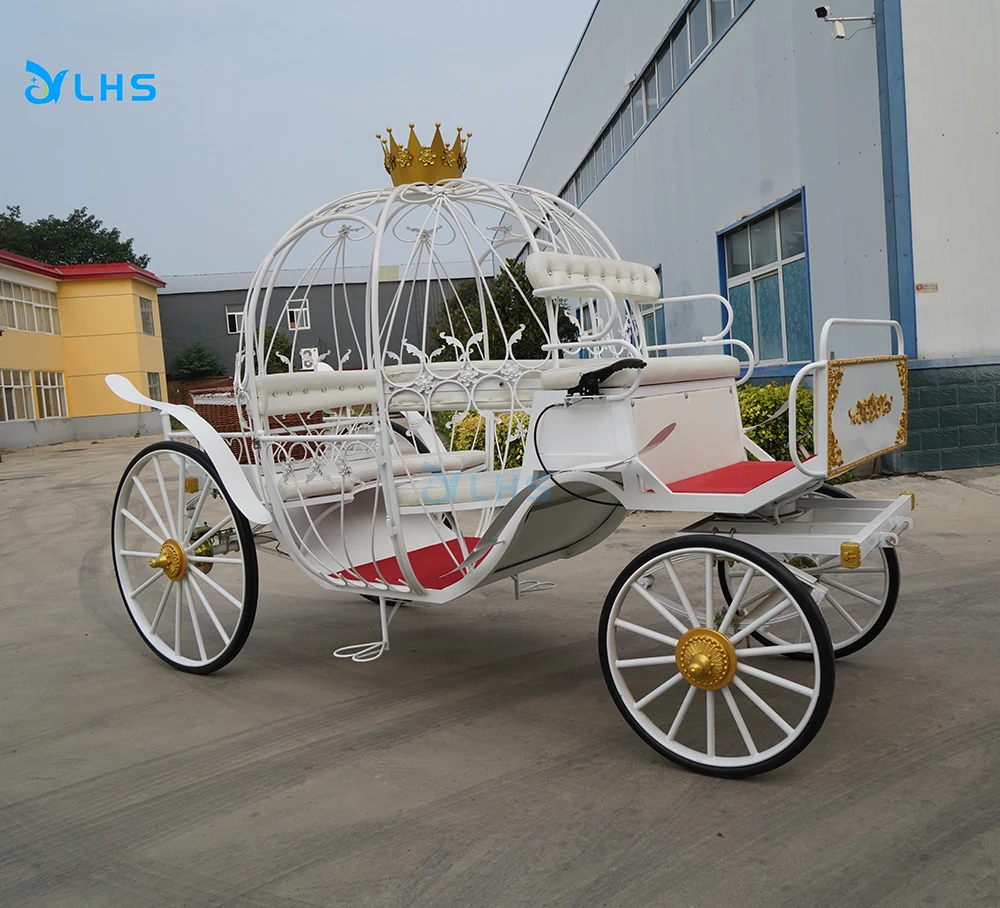 Cinderella Carriage Wedding Buggy/electric Sightseeing Horse Carriage ...