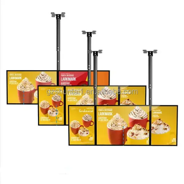 Kfc Fast Food Cafe Menu Board Display Illuminated Led Menu Backlit ...