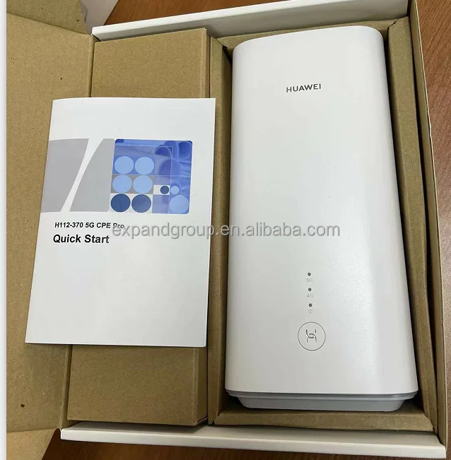 HUAWEI H112-370 5G CPE Wireless Router with 2 LAN Ports