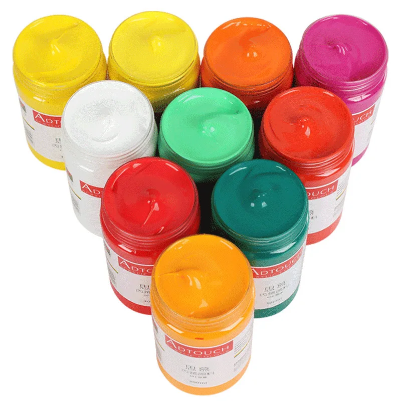 Acrylic Pigment 100ml 48 Color Waterproof Non-fading Acrylic Pigment ...