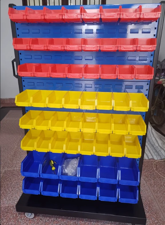 Heavy-Duty Multi-Color Combination Double-Sided Display Shelf ...