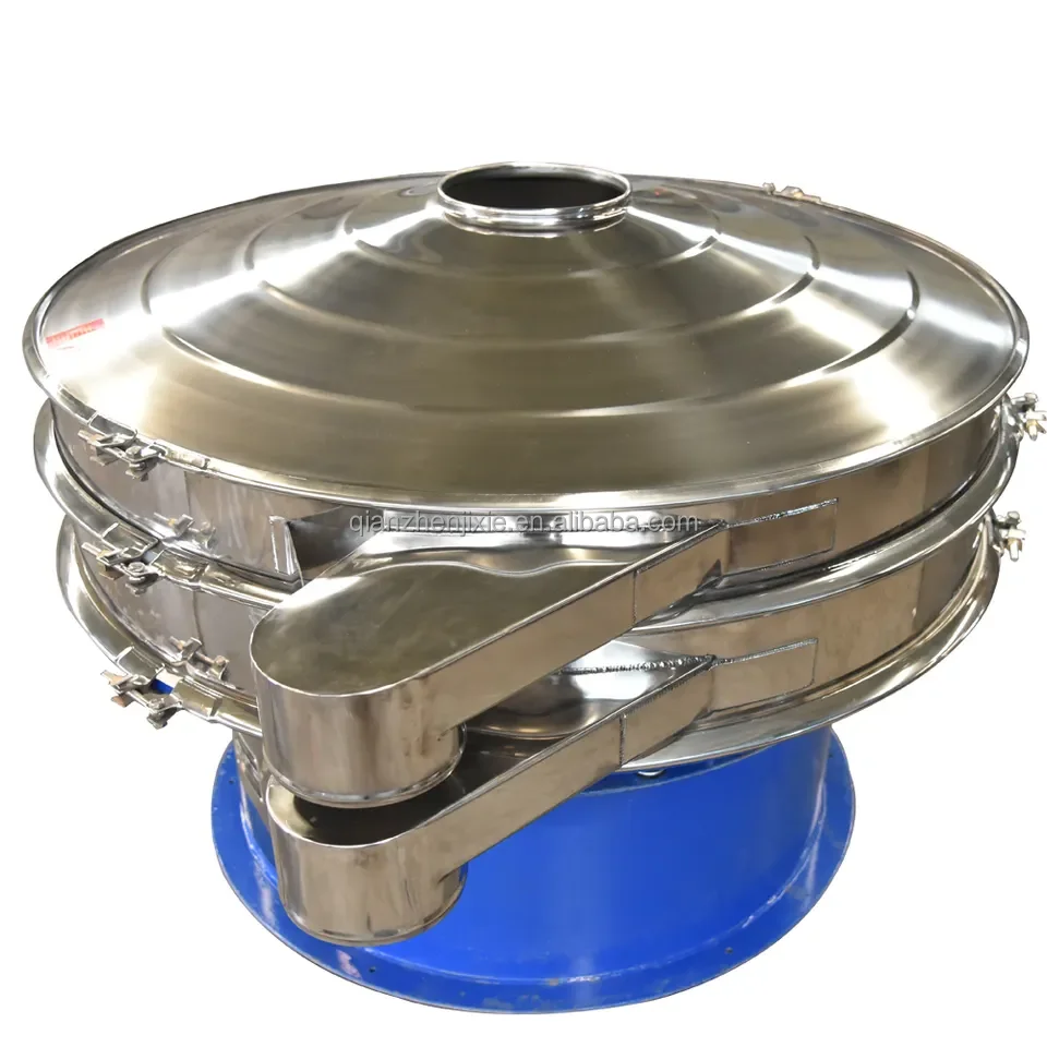 Qianzhen Industrial Vibratory Sieve Spice Sifter Machine/rotary Salt ...