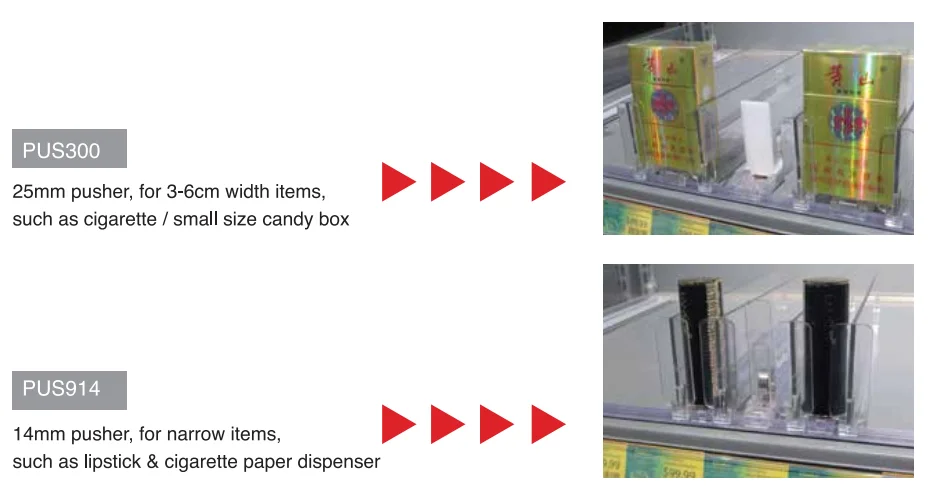 Cooler Shelf Glide Roller Feed Drink Pusher For Fridge - Buy Cooler ...