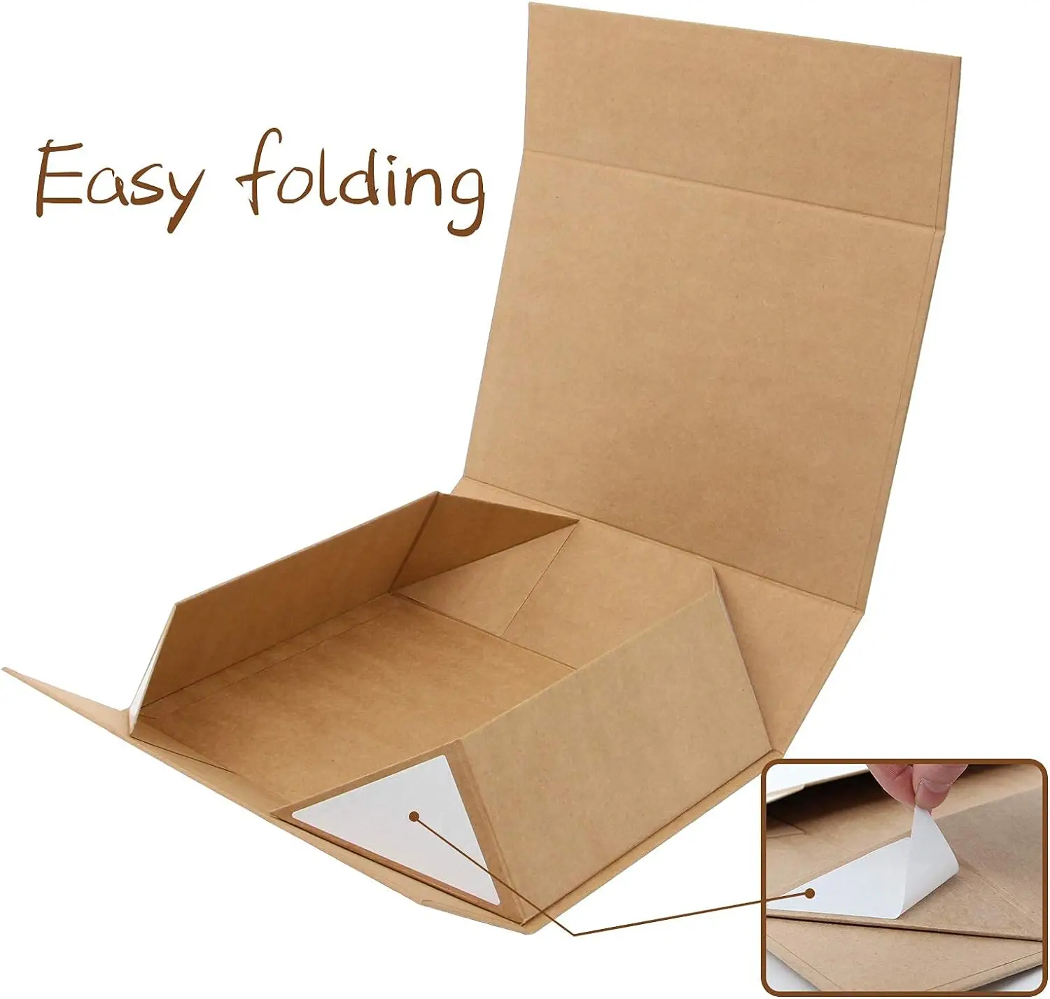 Custom Magnet Folding Paper Flat Pack Packaging Box Luxury Magnetic ...