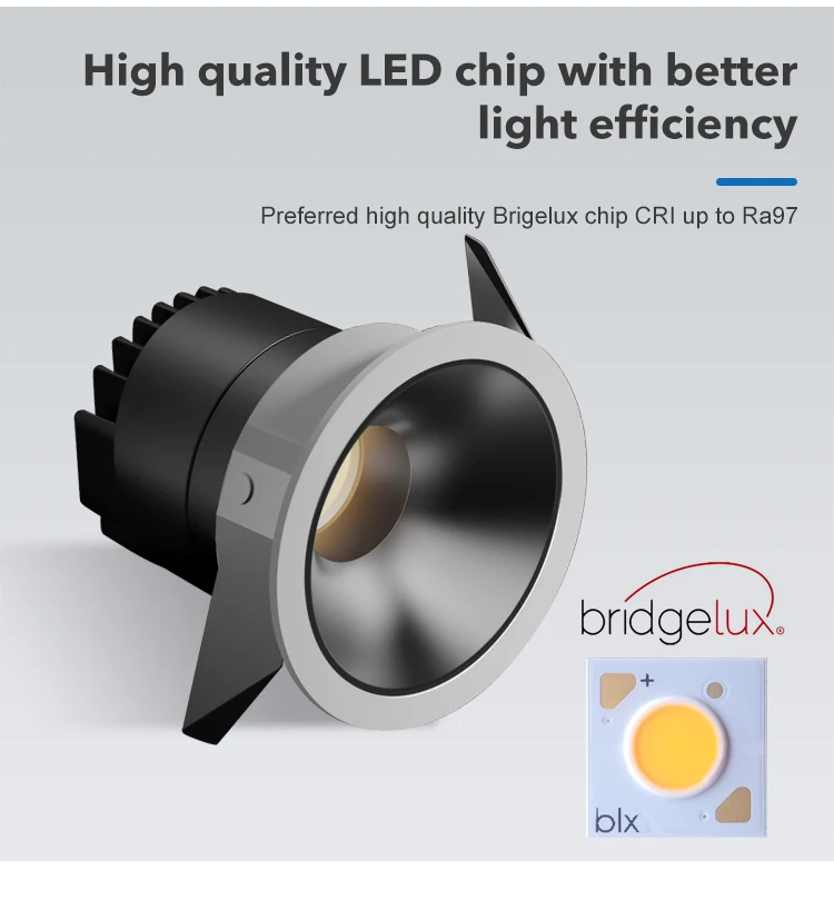 Ecolux 6W Multiwatt LED Downlight New Design Indoor Living Room Light ...