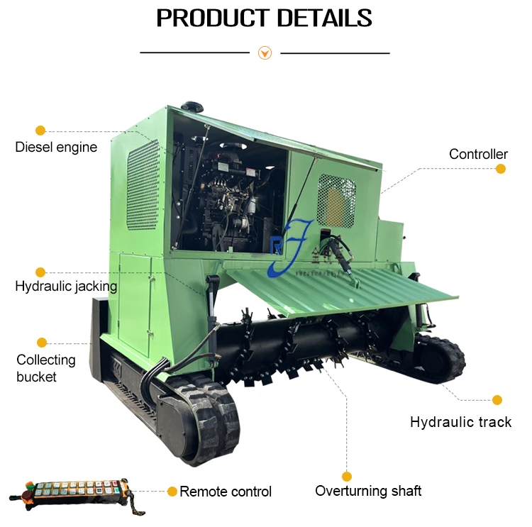 Horse Manure Compost Machine & Worm Composter Pelletizer - OEM