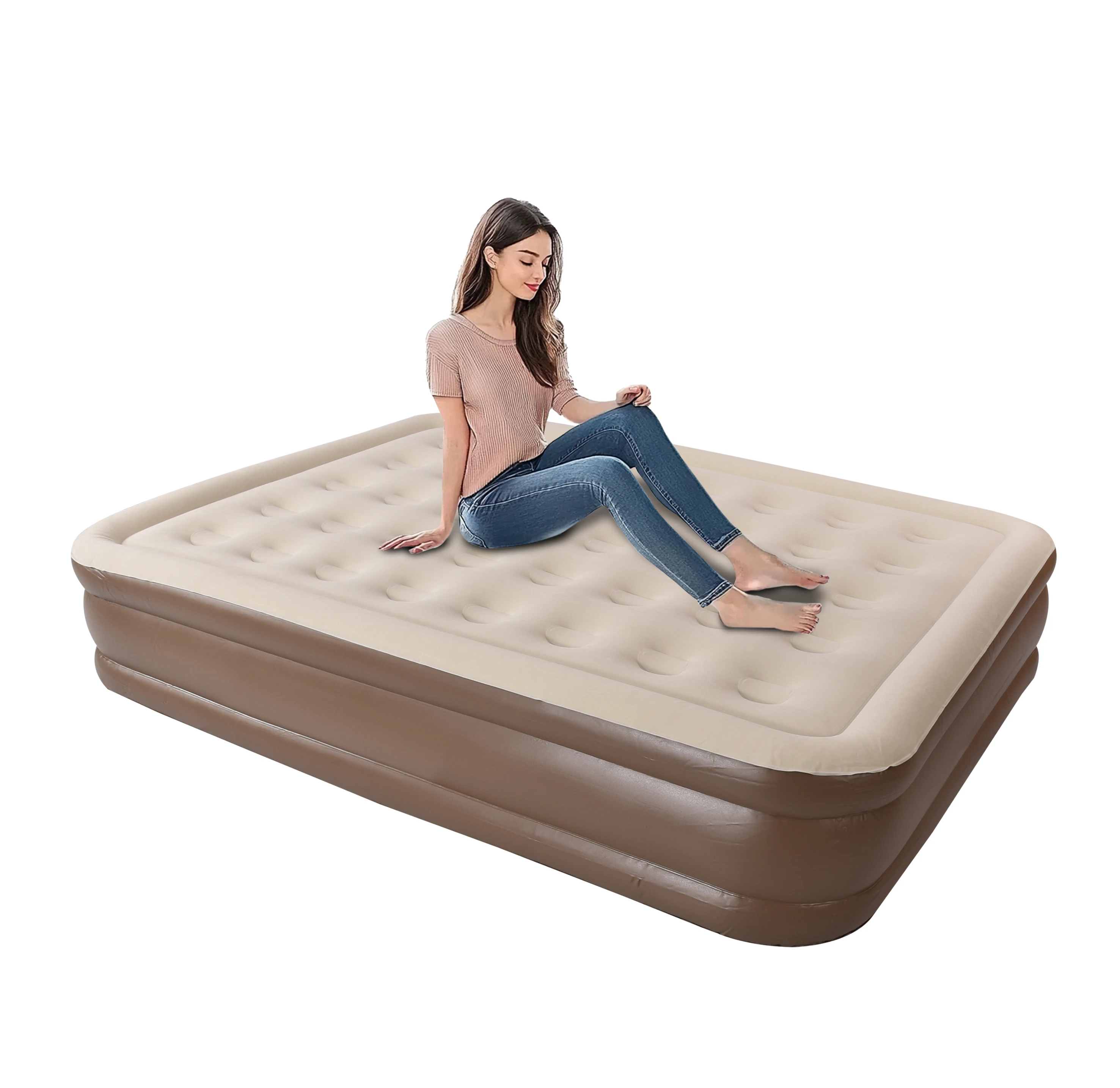 Alibaba.com: 49 Hole Air Mattress with Built-in Pump, Portable ...