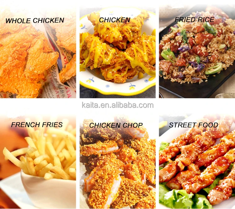 Customized Take Away Food Grade Paper To Go French Fried Chicken Box ...