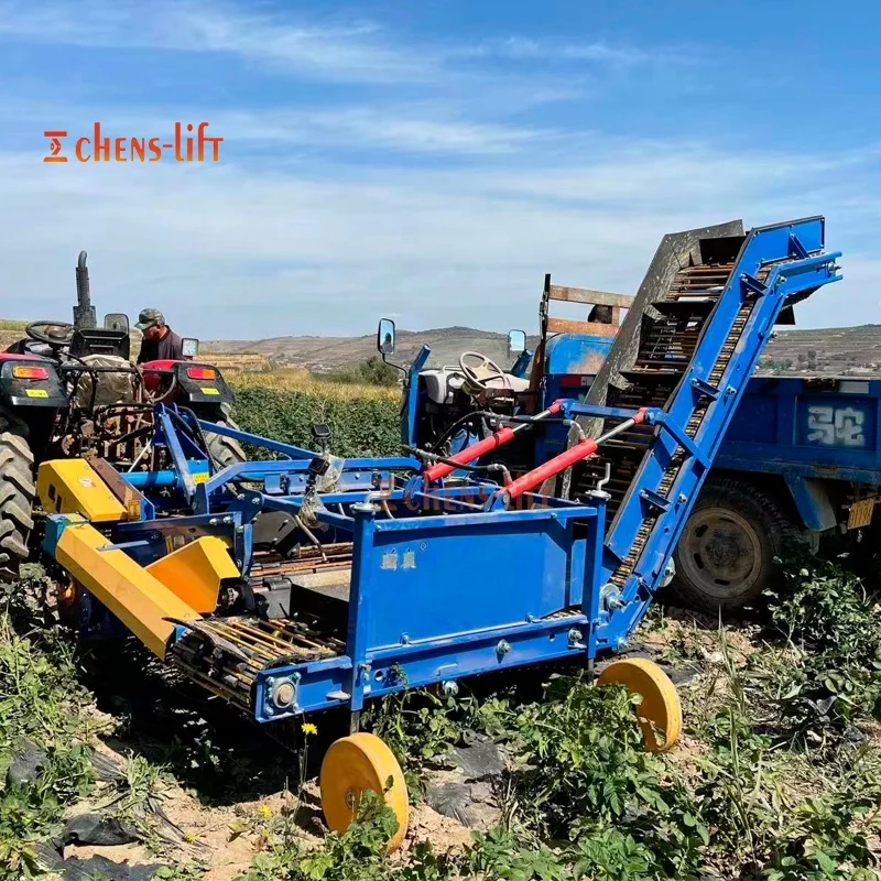 Chinese Potato Harvester For Walking Tractor Automatic To Picking Up ...