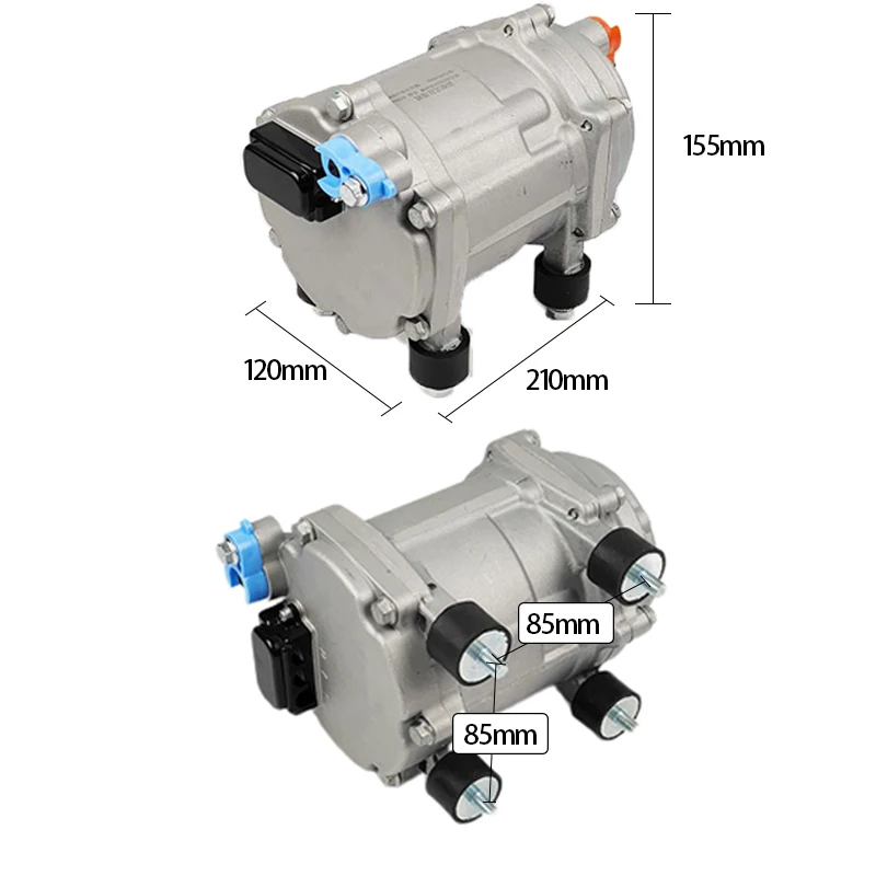 12v 24v Dc Universal Type Automotive Ac Electric Air Compressor for Cars