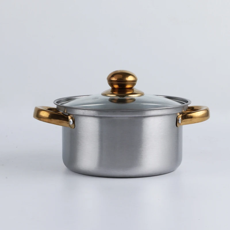 12pcs Stainless Steel Cookware Sets Cooking Pot Milk Pot Cookware ...