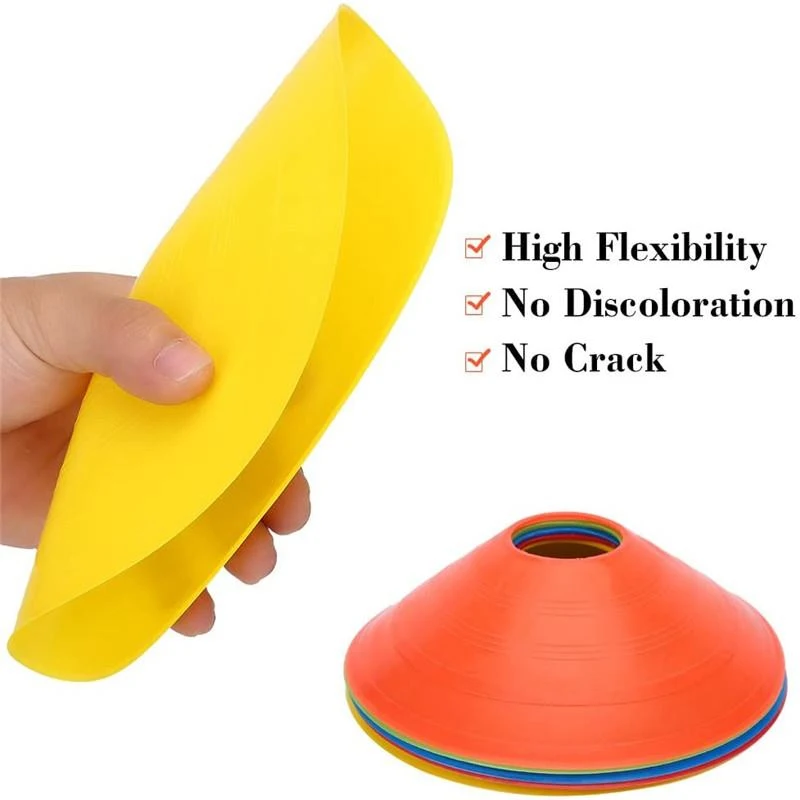 Disc Cone With Red Blue Yellow Green Orange Cones Sports Training ...