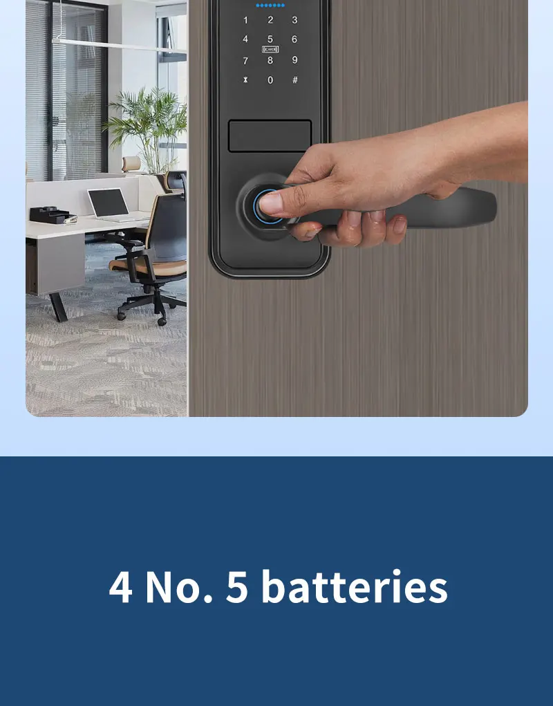 Aluminum Sliding Digital Door Knob Lock With Electronic Keypad Lever ...