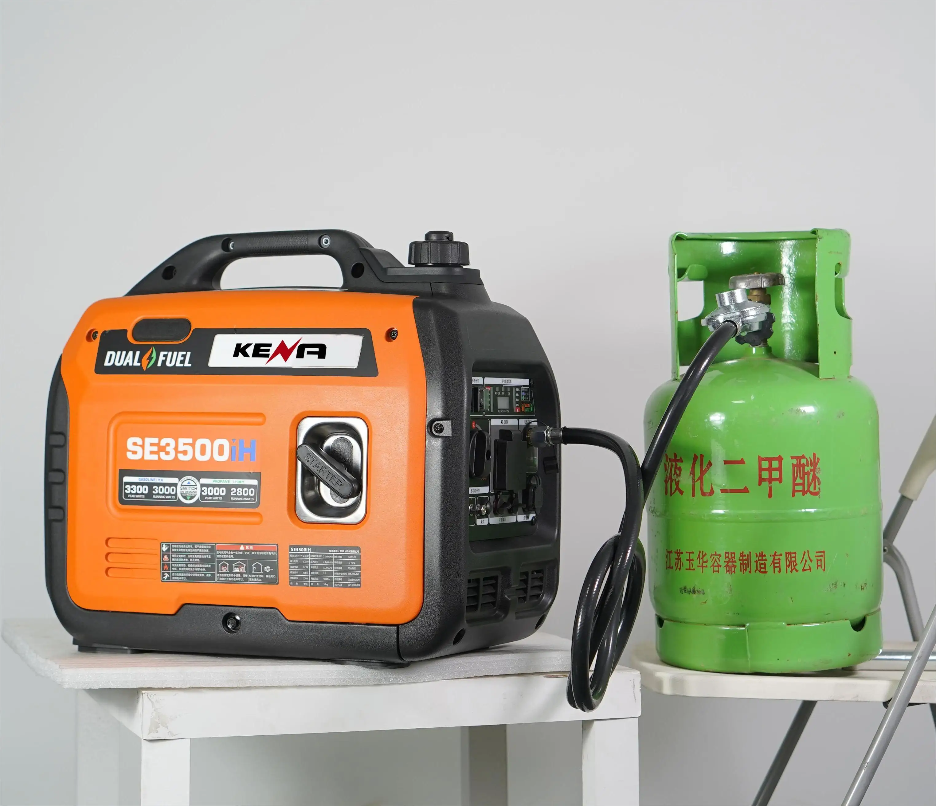 High Quality 3kw Gas Generator 3000 Watts Silent Gasoline Dual Fuel ...