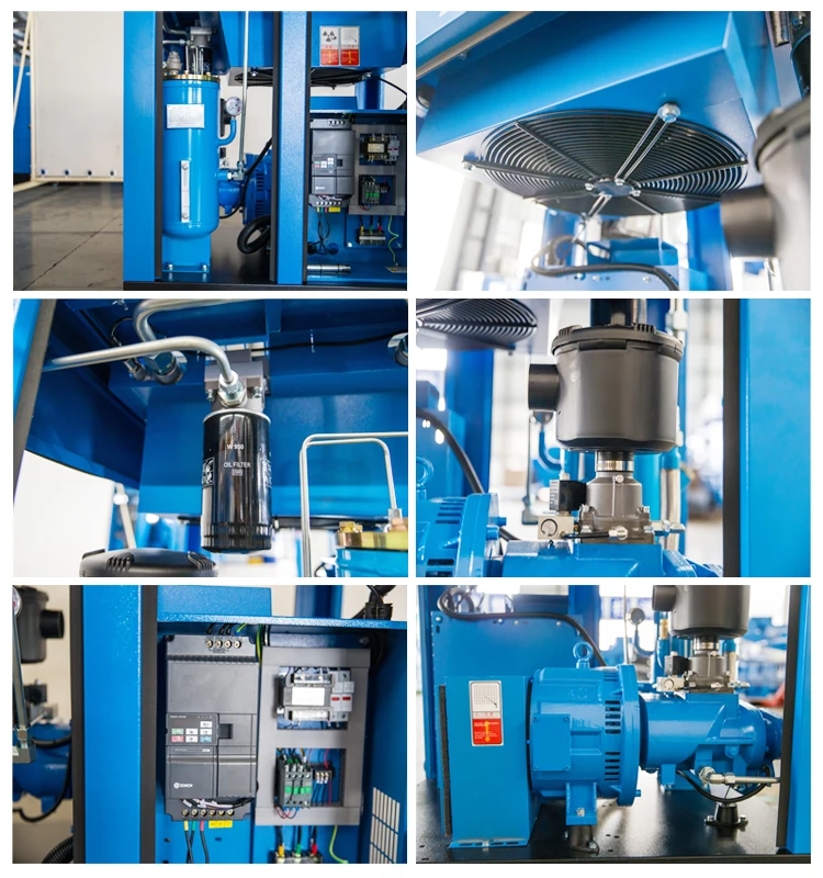 1/3phase,220v380v415vcustomized Rotary Screw Compressor W/tank,Air ...