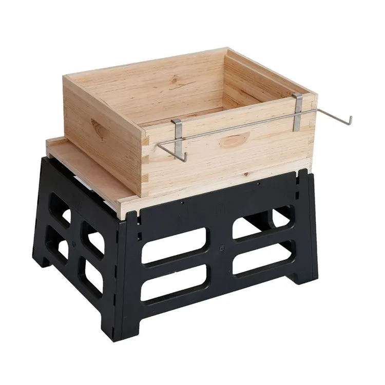 Beekeeping Beehive Tools 8/10 Frames Collapsible Elevated Metal Bee ...
