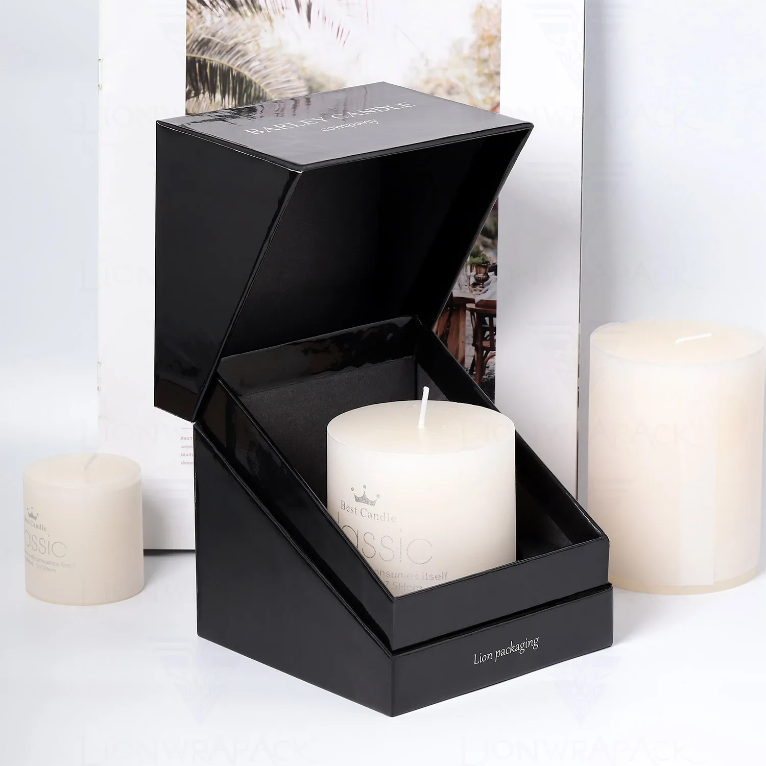 Luxury Candle Box Packaging - Customizable & Eco-friendly