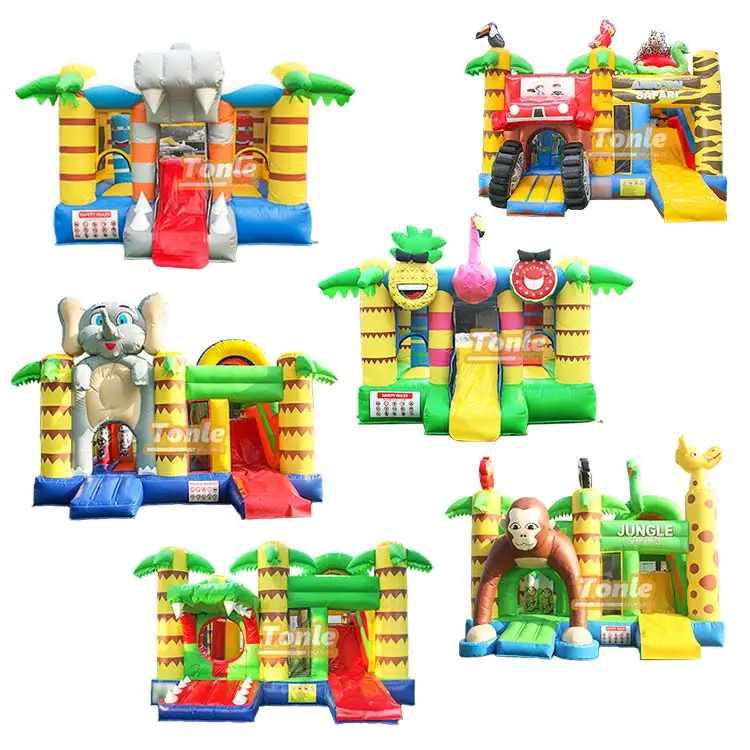 13ft mini jumping castle commercial bounce house inflatable bouncer ...
