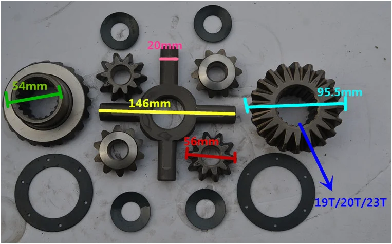 Differential Gears Differential Spider Kit With 8*43 For Isuzu Npr Repair Kits - Buy ...