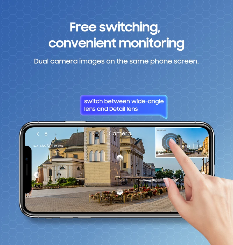 2023 SECTEC 4MP Wifi CCTV Camera - Outdoor Security Surveillance