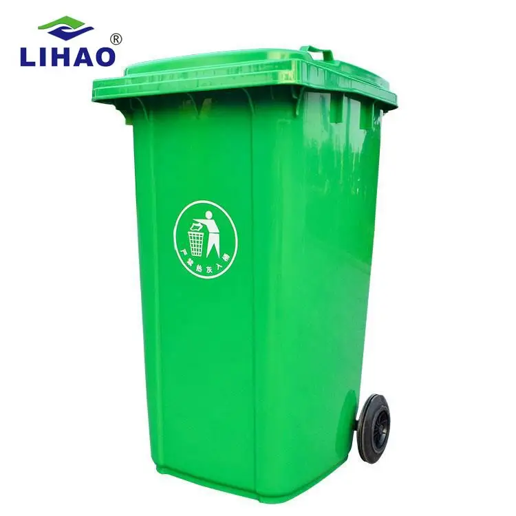 360l Wheelie Outdoor Dust Bin Mobile Container Trash Can Recycle ...