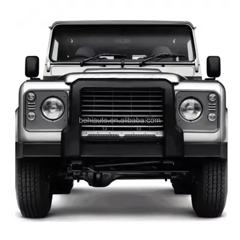 New Black Front Bumper Accessory Enhancement for Older Defender 90/110 ...