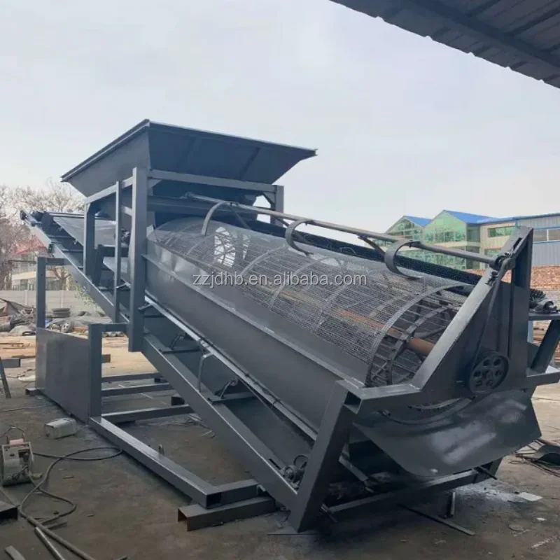Mobile Compost Trommel Screens - Efficient Soil Processing