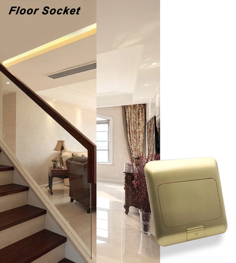 Luxury Real Brass House America Type 15a Power Electric Ground ...