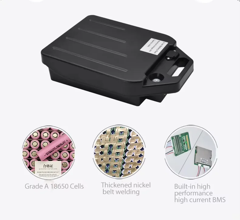 High Discharge 48V 60v 12Ah 20Ah Lithium Battery for Electric Scooter ...