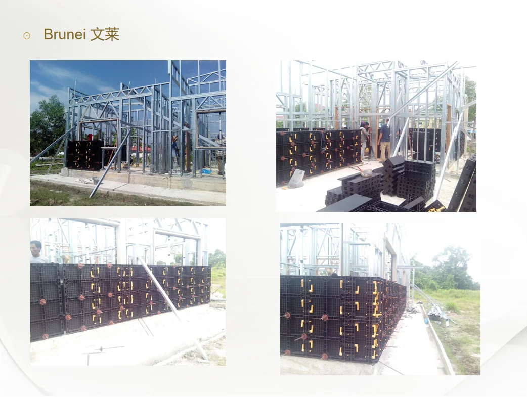 2025 Reusable Adjustable Modular Plastic Formwork for Wall Slab Column ...