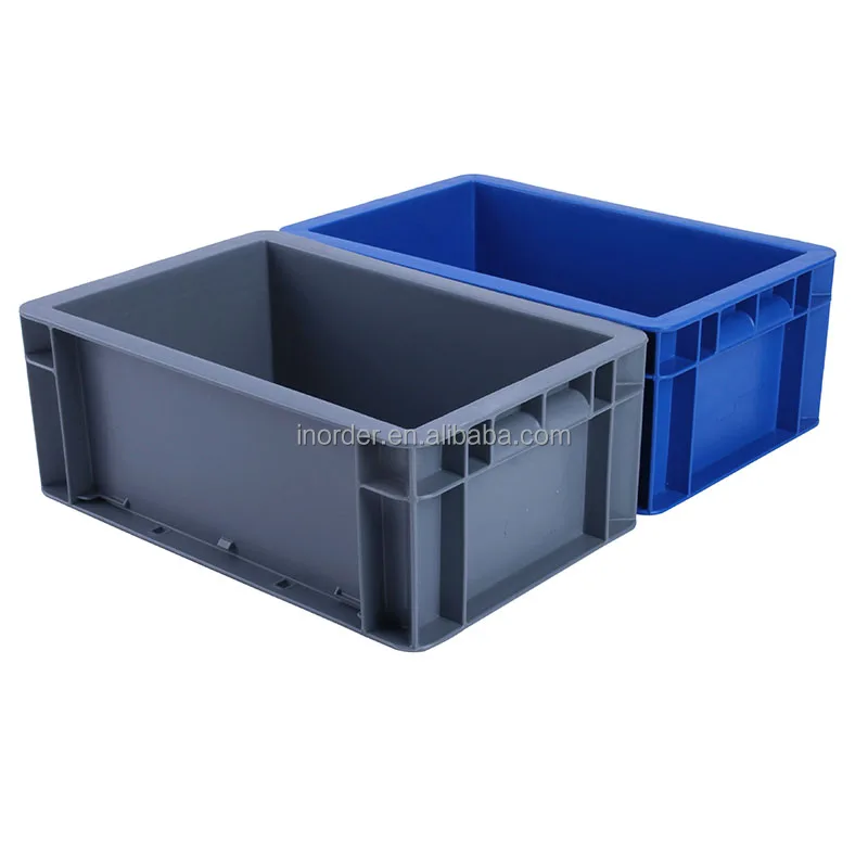 Euro Standard Solid Plastic Container Cates for Heavy Loading