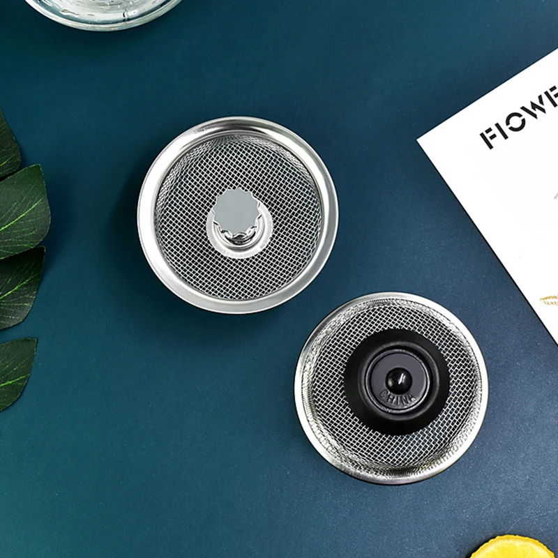 Stainless Steel Kitchen Filter Screen Sewer Anti-clogging Filter ...