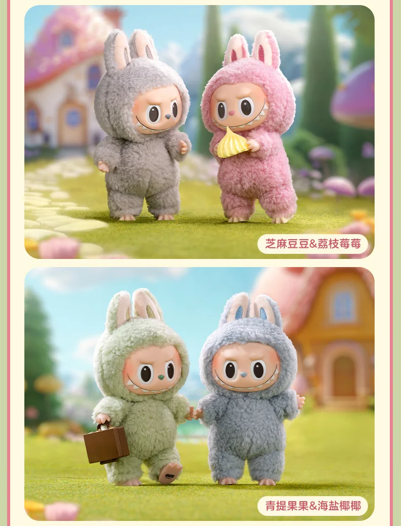 Authentic POP MART Labubu Macaron Labubu Toys the Monster Popmart ...