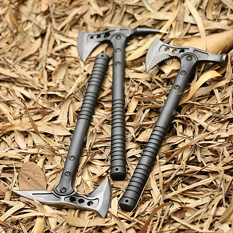 Camping Multitool Axe Black Coating Blade Multipurpose Tools Axe - Buy ...