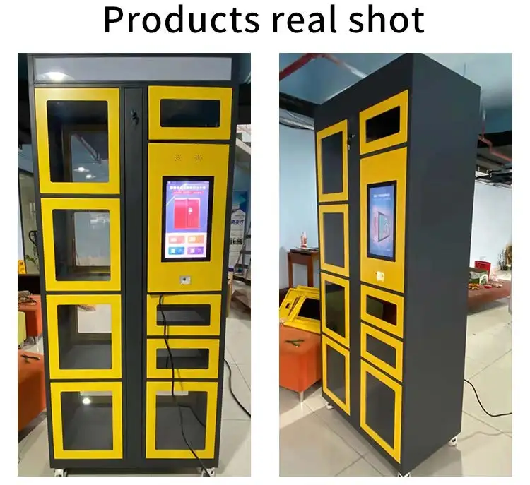 Smart Food Pick up Locker - Double Side Storage Solution