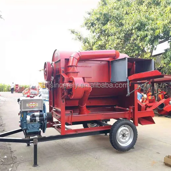 Rice Thresher 125 Electric Thresher Agricultural Wheat, Rice, Broad ...