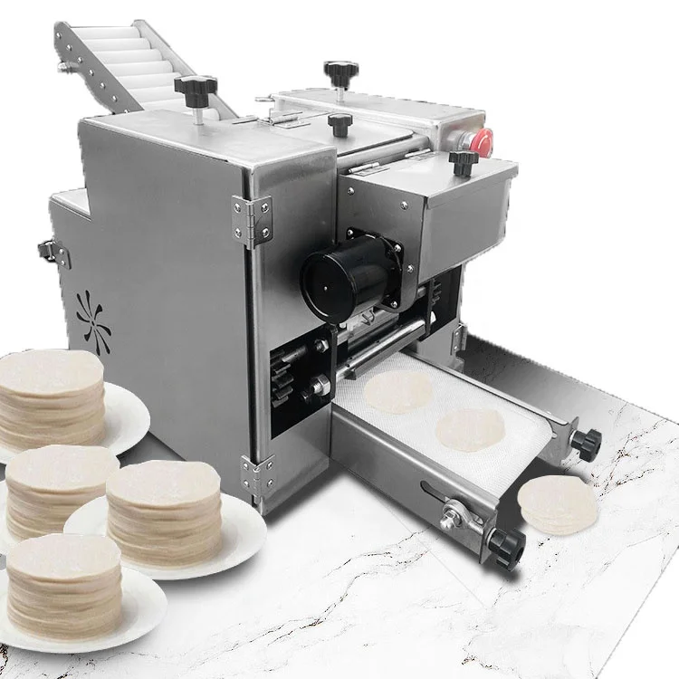 Efficient Dumpling Wrapper Machine - 80pcs/min Capacity