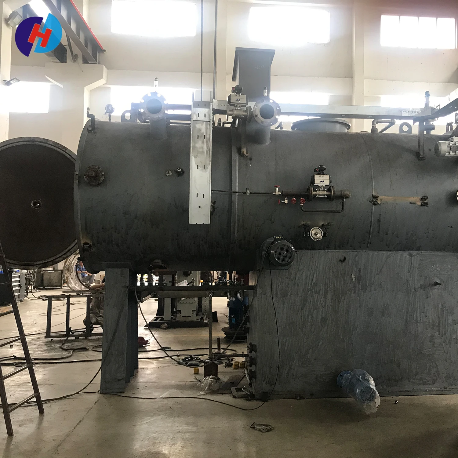Standard Heating Double Chamber Oil Quenching Gas Cooling Heat ...