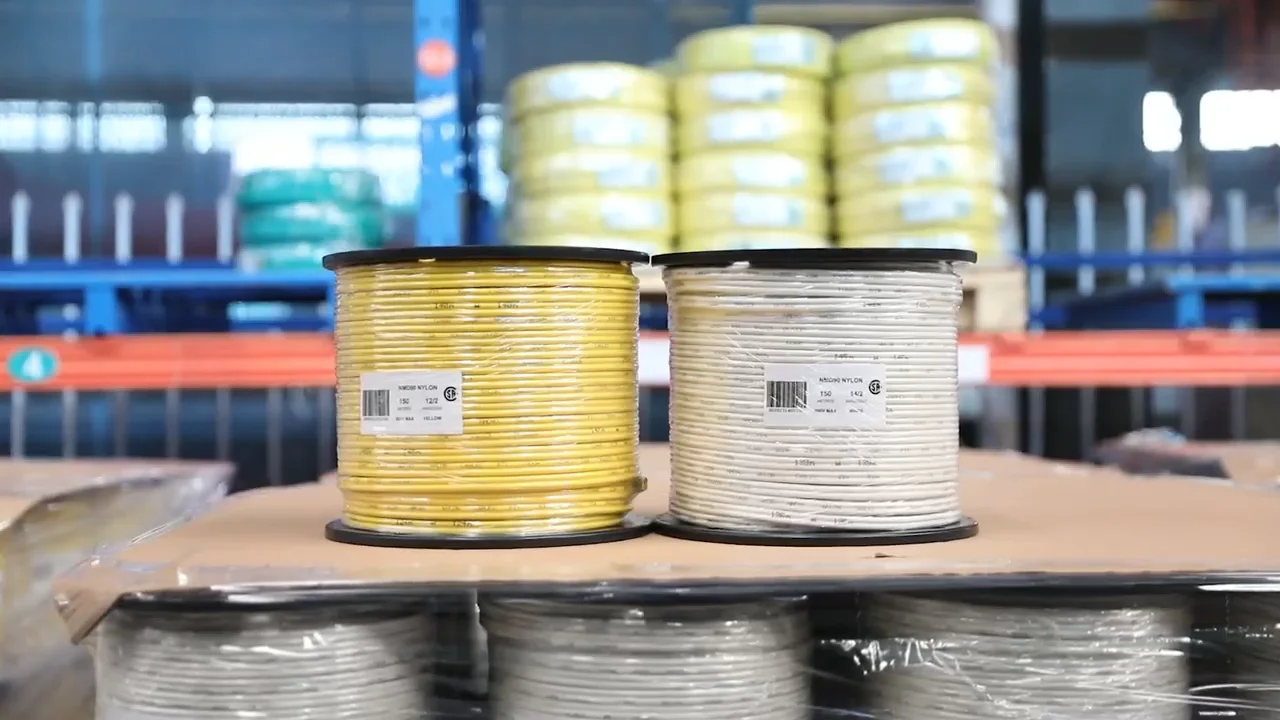 300v 2-14awg Copper Conductors Pvc Insulation Nylon Jacket Nmd90 Cables ...