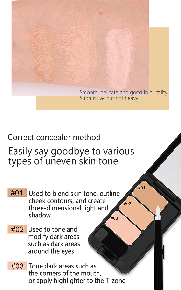 Maycheer Wholesale 2023 Top Fashion Concealer Waterproof 3 Colors ...
