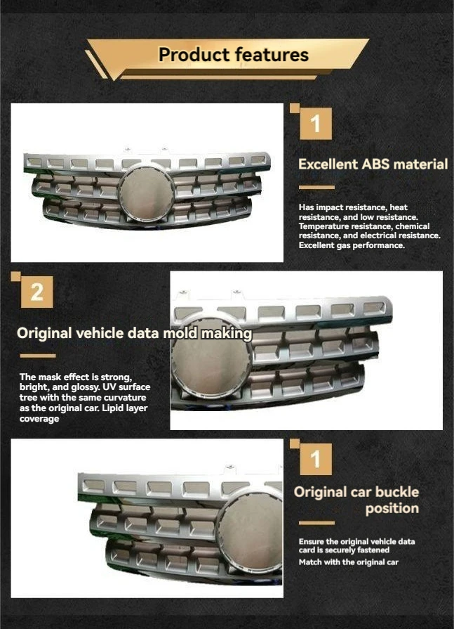 Auto Parts For Mercedes-benz W164 Ml164 New 5-hole Old 7-hole Front ...