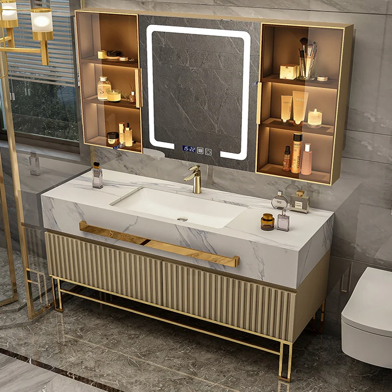 Gold Bathroom Vanity - Modern Luxury European Furniture