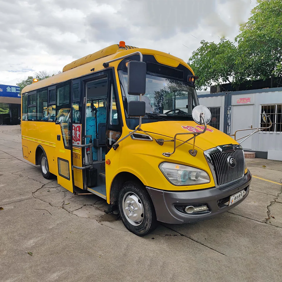 Used 36 Seats School Bus Yellow School Bus for Sale| Alibaba.com