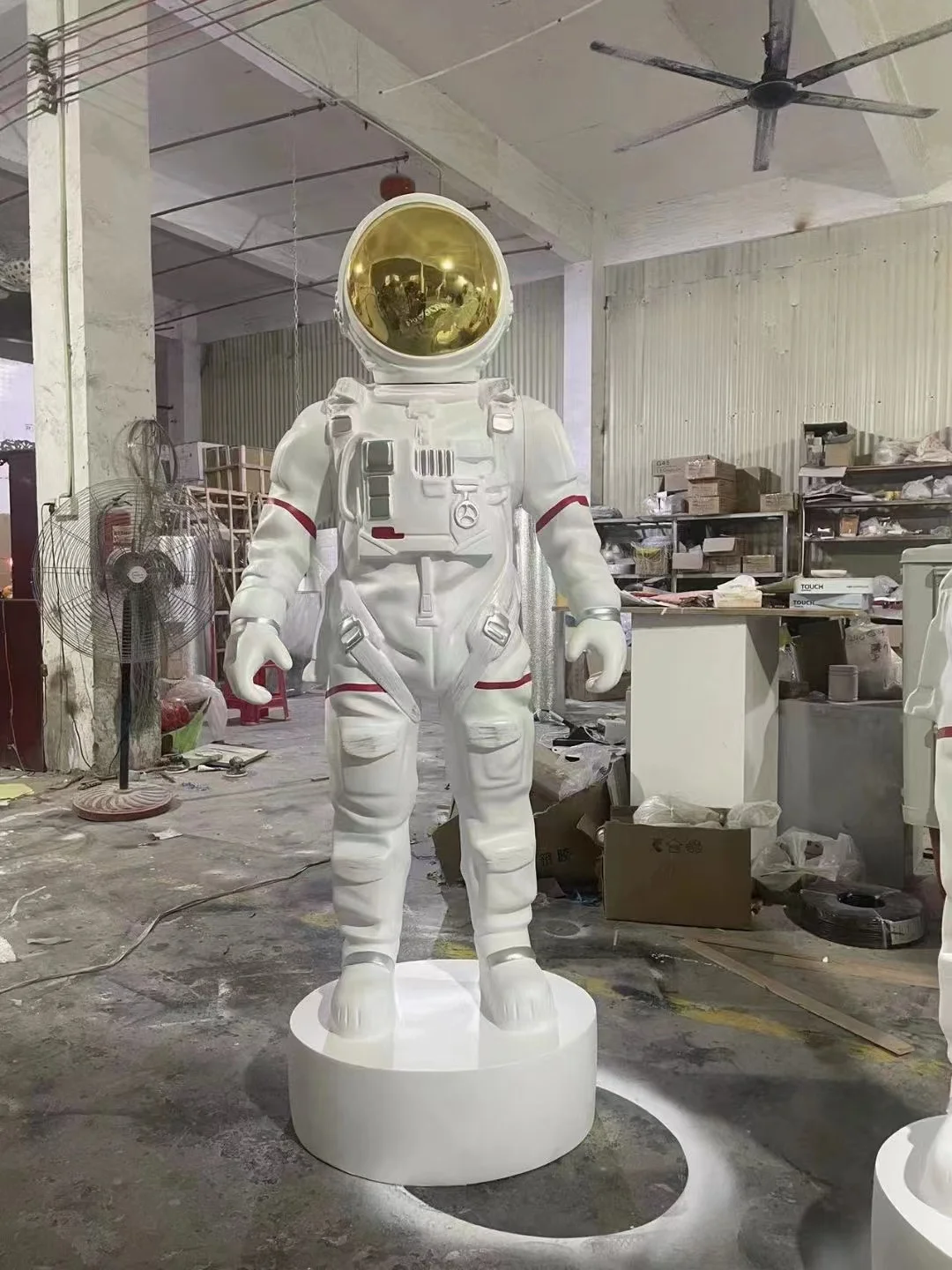 Big Size Standing Astronaut Statue - Art & Collectible